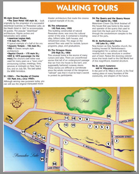 Pewaukee {Historic} Walking Tours - The Lake Country Mom